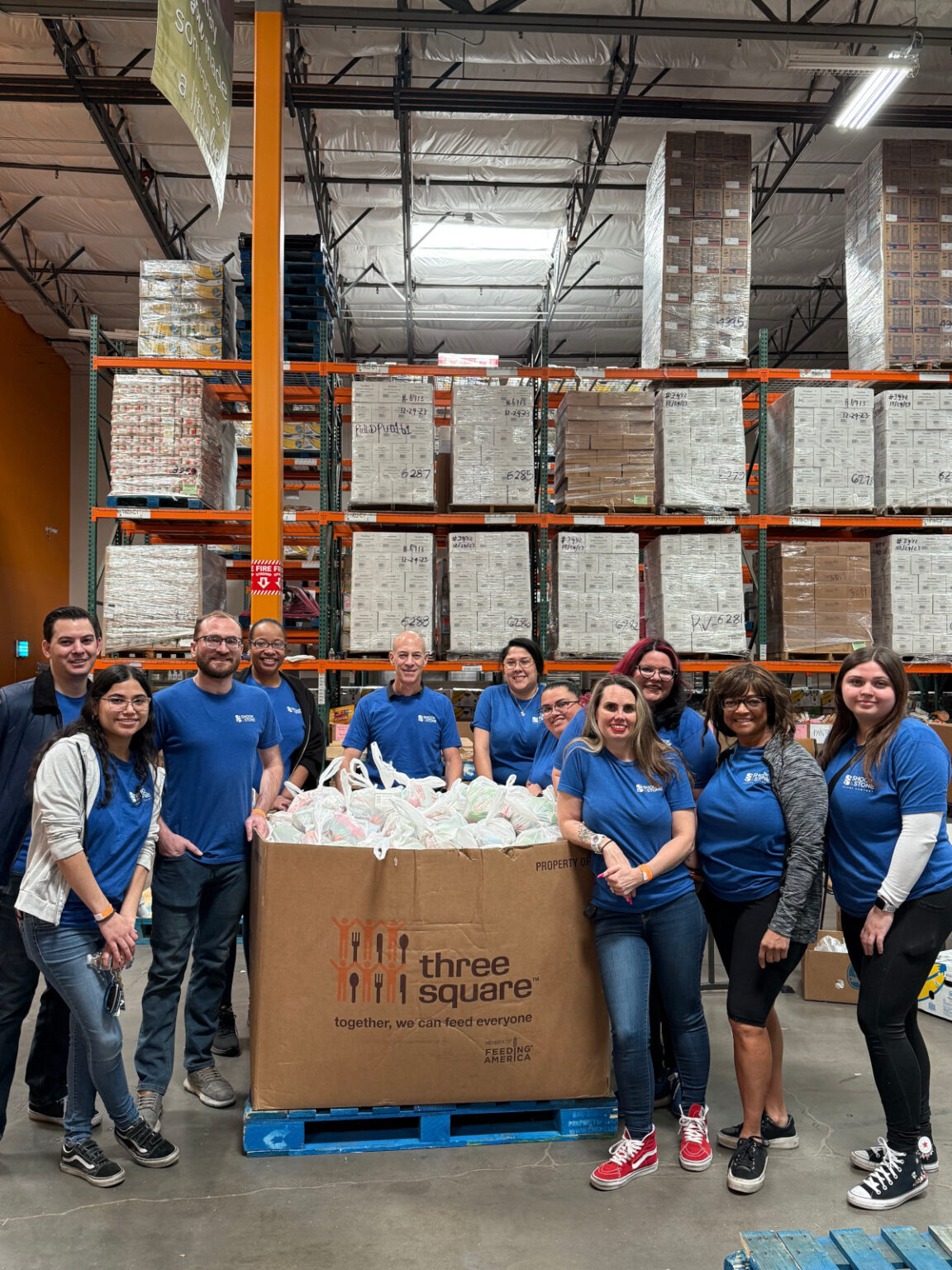 El compromiso de Shook & Stone para combatir el hambre con Three Square ...